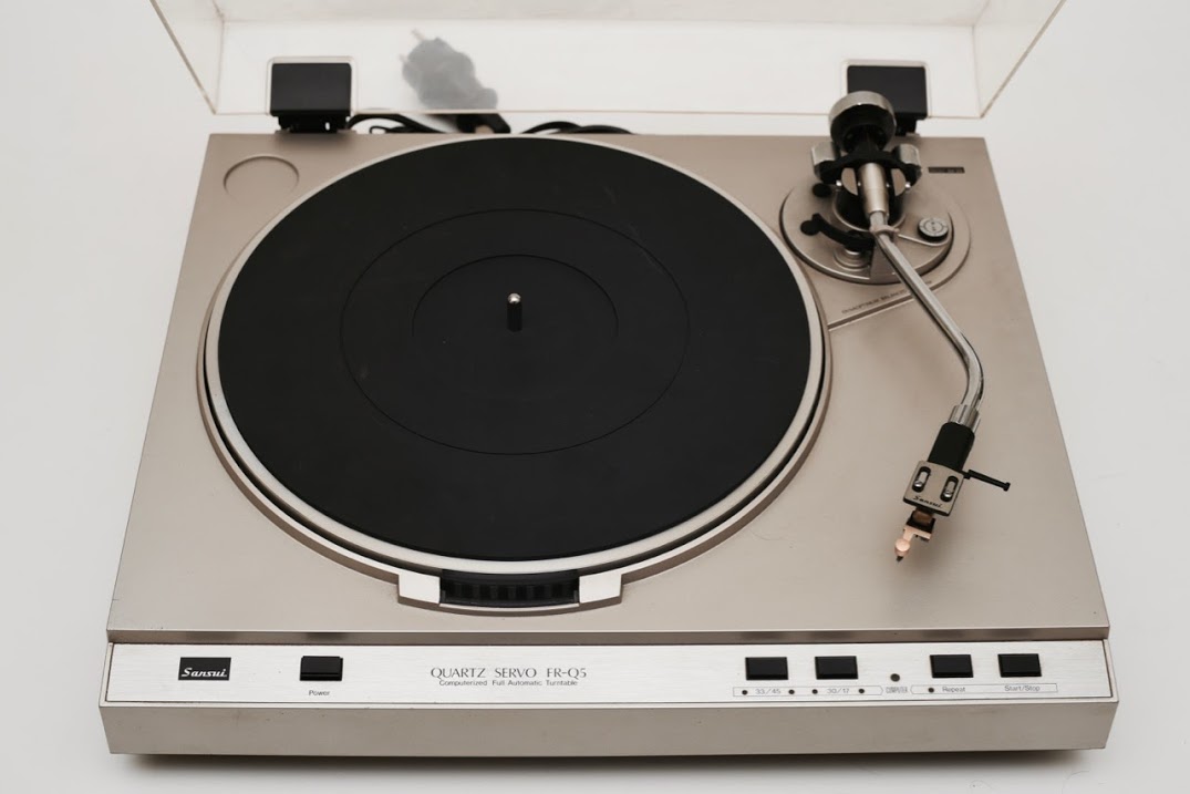 Sansui FR Q5 Turntable - Vintage Audio